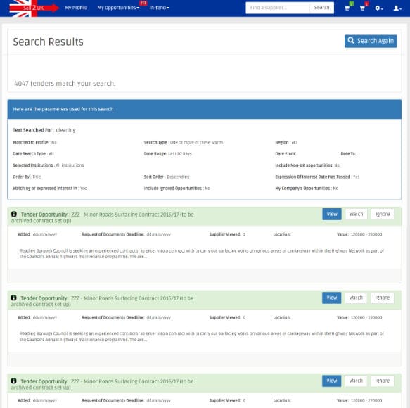 In-tend | Procurement Solutions
